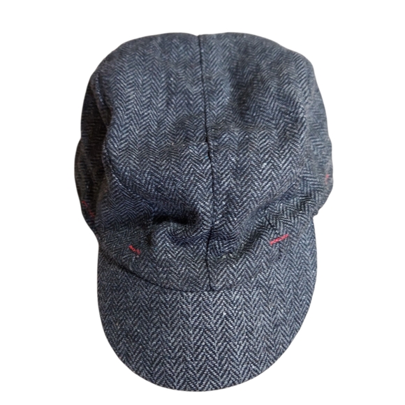 Stetson | Accessories | Stetson Mens Gray Herringbone Engineer Cabbie ...